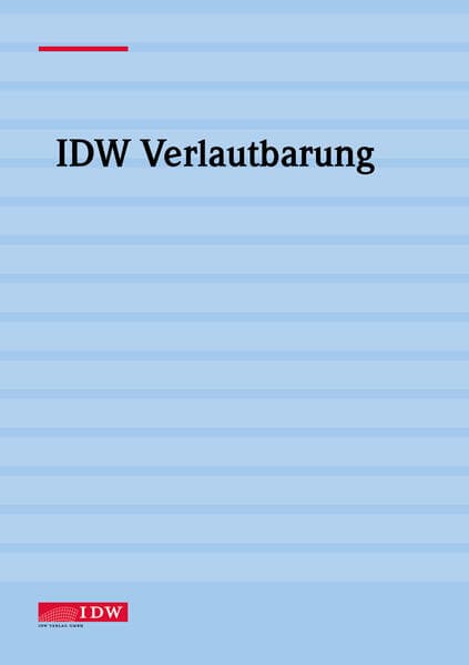 IDW Standard: Grundsätze zur Durchführung von Unternehmensbewertungen ...